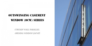 Curtain Wall Parallel Opening Window - Professional Aluminium Section ...