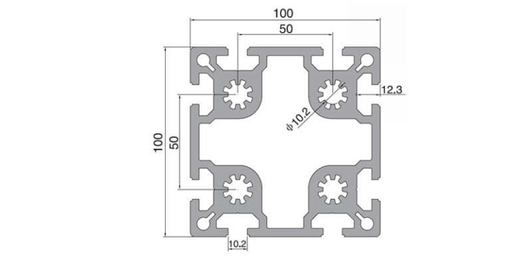 Industrial Aluminium Profile 100-series - Professional Aluminium ...